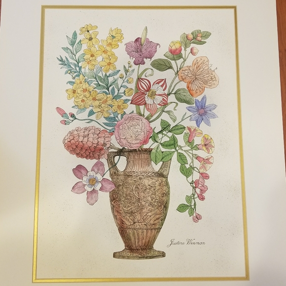 Justine Wenman | Wall Decor | Original Justine Wenman Print | Poshmark